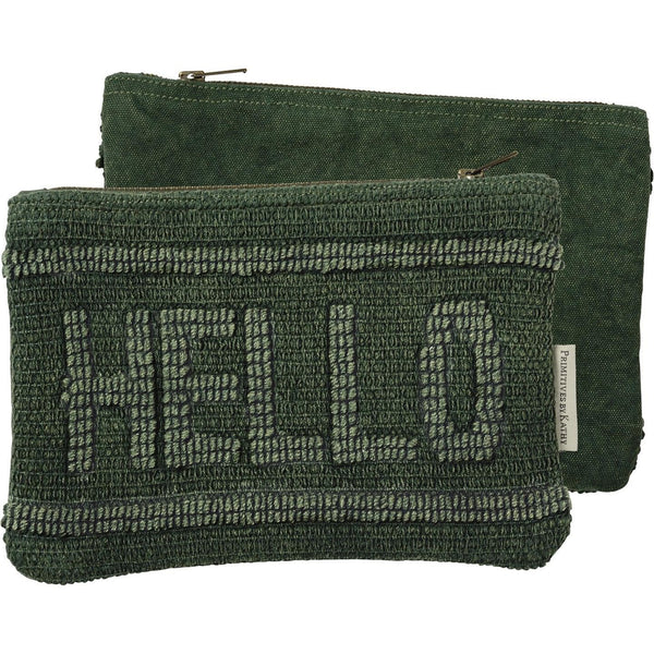 Hello Zipper Pouch – Patchwork Fields